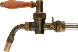 Lukr Side Pull Beer Tap - Faucet - Nostalgie - Brass Patina Finish W/ U ...