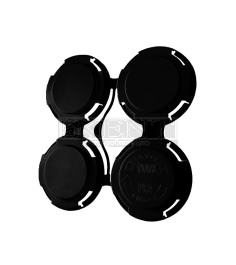 PakTech Can Carriers - Standard 4 Pack, Black (1 case = 788 pcs)